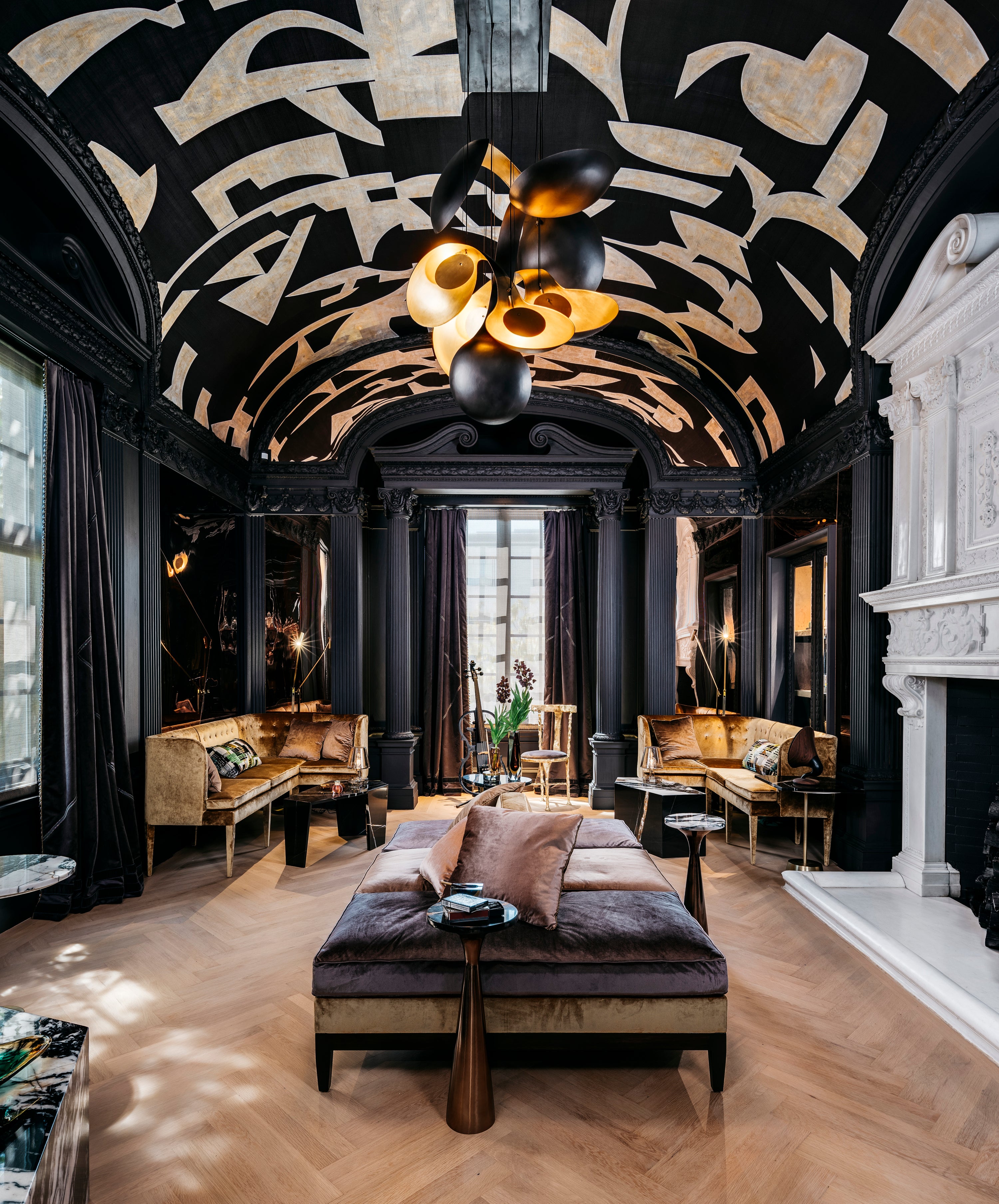 Moody and Magnificent: Exploring Dark Interiors
